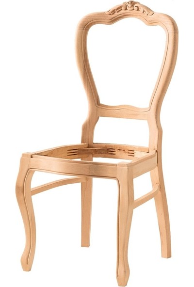 Roys Ahşap 5588 Masif Ham Klasik Oymalı Sandalye Roys Ahşap 5588 Masif Ham Klasik Oymalı Sandalye