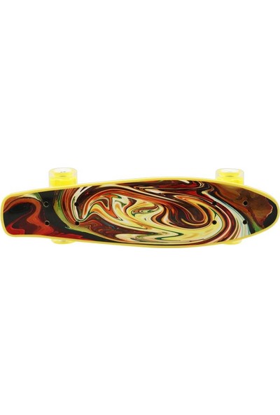 Can Işıklı Desenli Kaykay Sarı