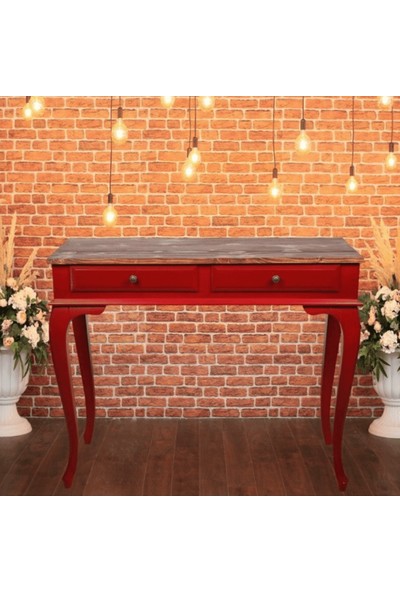 Roys Ahşap 100 cm Çekmeceli Kırmızı Ceviz Dresuar Roys Ahşap 100 cm Çekmeceli Kırmızı Ceviz Dresuar