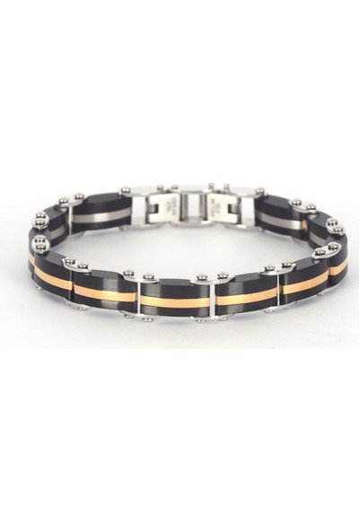 Çelik Çift Yönlü Erkek Bileklik Çelik Çift Yönlü Erkek Bileklik