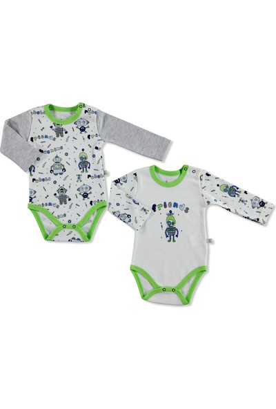 Bebbek Robots 2li Uzun Kol Body