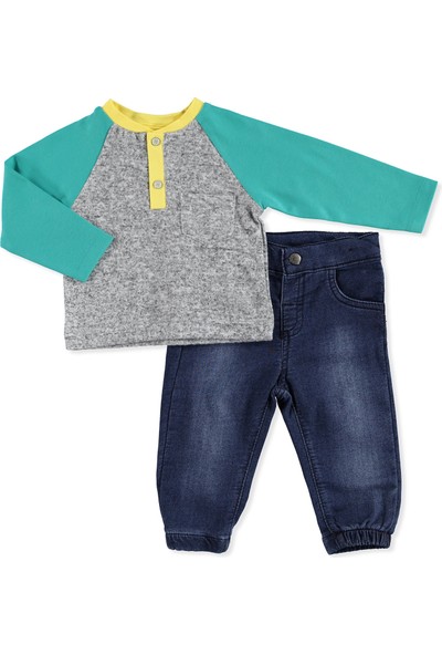 Bombili Bebek Sevimli Köpek Sweatshirt-Pantolon