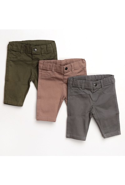 Hello Baby Basic 3lü Gabardin Pantolon