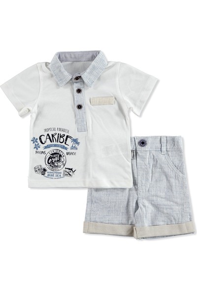 Bebemania Bebek Tropical Gömlek-Şort