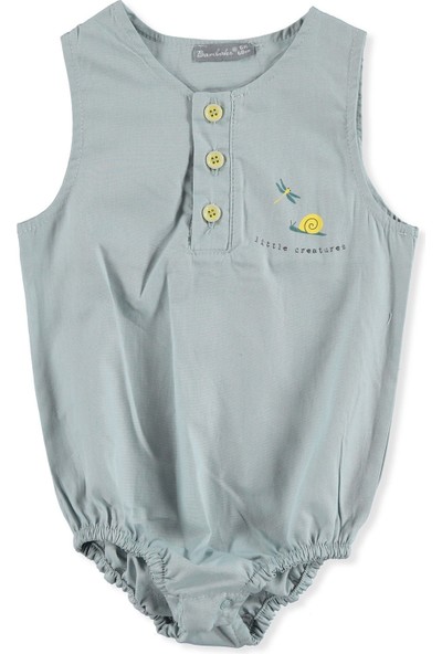 Bambaki Yaz Erkek Bebek Kurbağa Poplin Atlet Polo Yaka Tek Body Bambaki Yaz Erkek Bebek Kurbağa Poplin Atlet Polo Yaka Tek Body