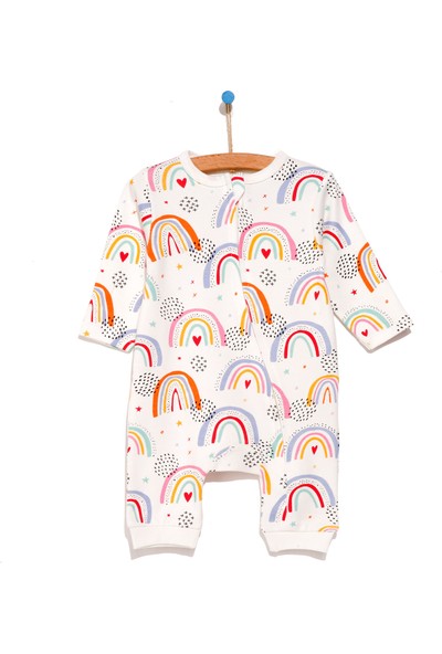 Hello Baby Basic Kız Bebek Patiksiz Tulum