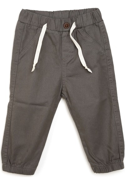 Hello Baby Basic Erkek Bebek Lastikli Gabardin Pantolon Hello Baby Basic Erkek Bebek Lastikli Gabardin Pantolon