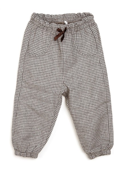 Hello Baby Basic Kız Bebek Lastikli Dokuma Pantolon Hello Baby Basic Kız Bebek Lastikli Dokuma Pantolon