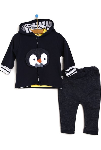 Mymio Penguen Hırka-Patiksiz Alt