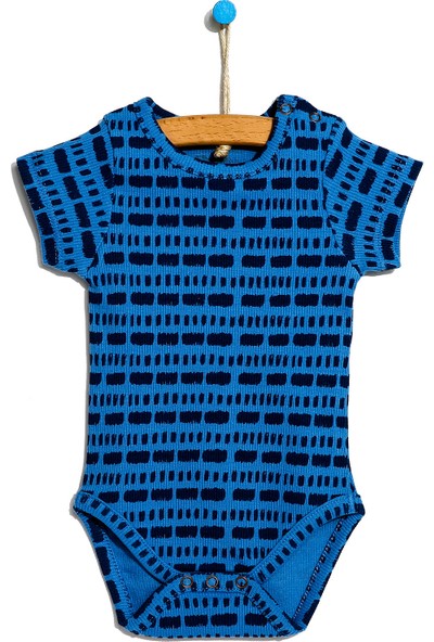 Newborn Fashion Club Desenli Kısa Kol Body Newborn Fashion Club Desenli Kısa Kol Body