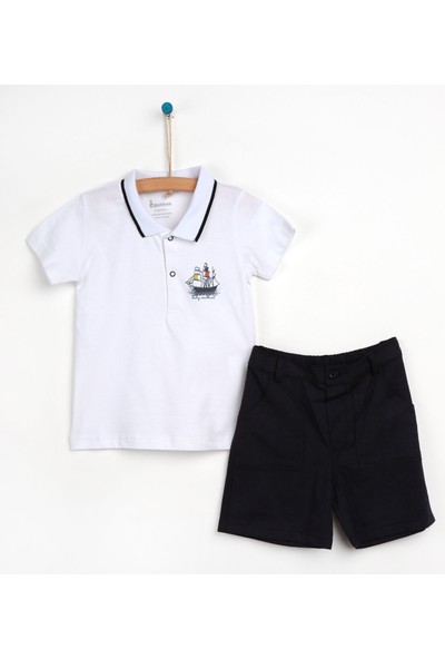Bebbek Baby Saılboat Tshirt-Şort