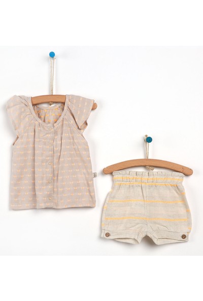 Bebbek Chic Baby Girl Bluz-Şort Bebbek Chic Baby Girl Bluz-Şort