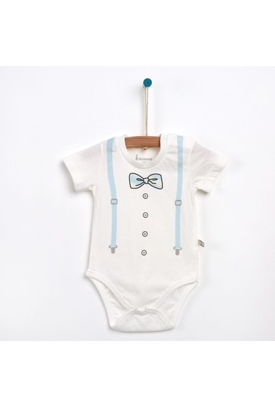 Bebbek Papyon Baskılı Kısa Kol Body Bebbek Papyon Baskılı Kısa Kol Body