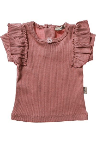 Antebies Pembe Ribana Bluz