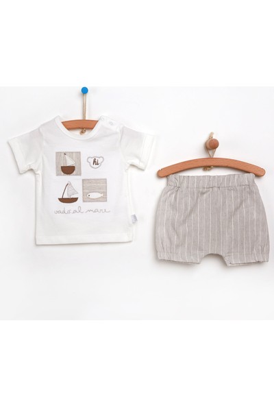 Bebetto Sailing Freedom Tshirt-Şort Bebetto Sailing Freedom Tshirt-Şort