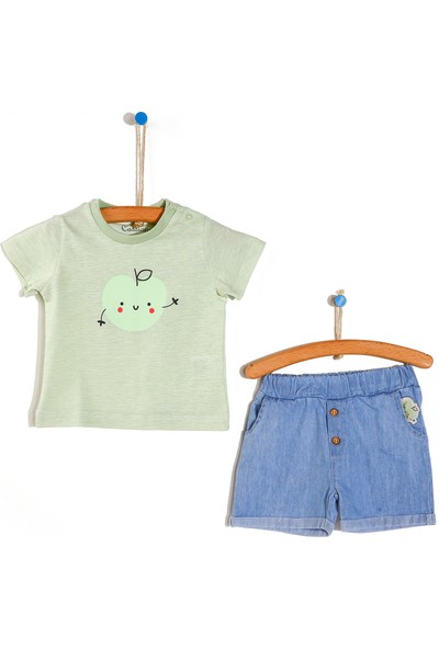 Cassiope Happy Apple Tshirt - Şort