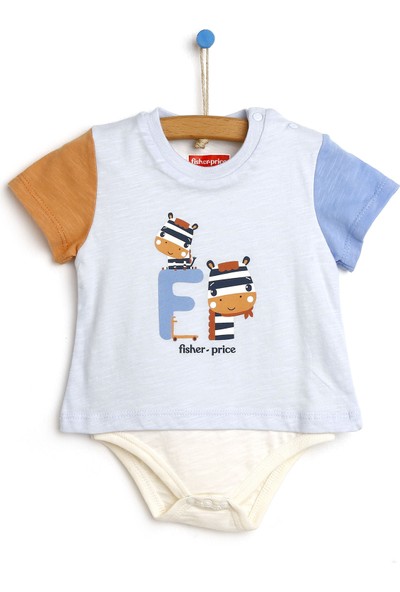 Fisher Price I M Zebra Kısa Kol Body