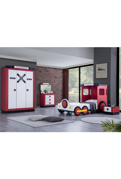 Setay Genç Odası Express Tren Çocuk Odası Takımı
