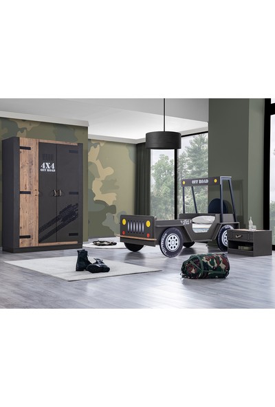 Setay Genç Odası Offroad Jeep Çocuk Odası Takımı Setay Genç Odası Offroad Jeep Çocuk Odası Takımı