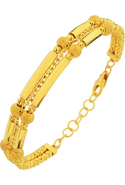 Pirnus Diamond - Bilezik - 22 Ayar Altın - Gramı : 16.54