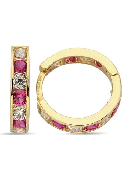 Pirnus Diamond - Çoçuk Küpesi - 14 Ayar Altın - Gramı : 1.21 Pirnus Diamond - Çoçuk Küpesi - 14 Ayar Altın - Gramı : 1.21