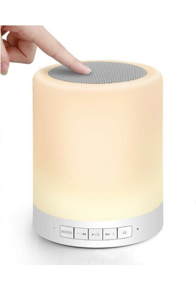 Ateş Shopping Dokunmatik Bluetooth Gece Lambası LED Işık