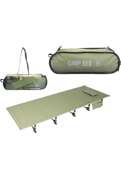 Summit Pinnacle Alüminyum Hafif Katlanabilir Kamp Yatağı Grey