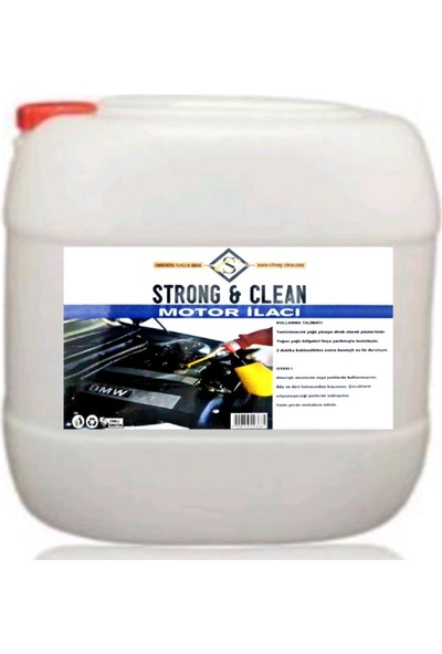 Strong&Clean Motor Temizleme Ilacı 30 Kg Strong&Clean Motor Temizleme Ilacı 30 Kg