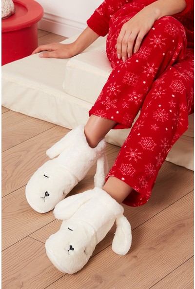 Lela Tavşan Panduf Kadın Panduf 5958001