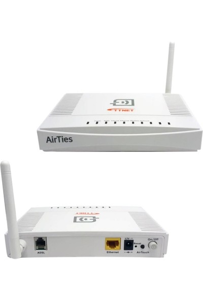 Airties RT-206 125MBPS Kablosuz Adsl2+ 1 Portlu Modem Airties RT-206 125MBPS Kablosuz Adsl2+ 1 Portlu Modem