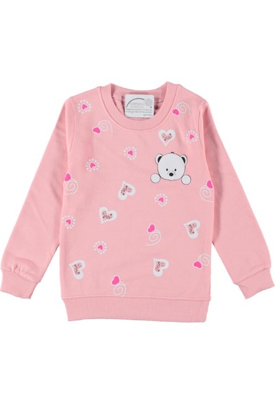 pundikids Kız Çocuk Şardonlu Sweat pundikids Kız Çocuk Şardonlu Sweat