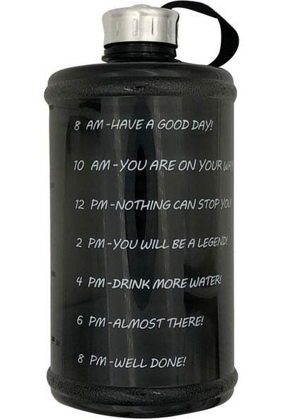 Strade Store 73 Oz Sızdırmaz Su Şisesi - Siyah (Yurt Dışından)