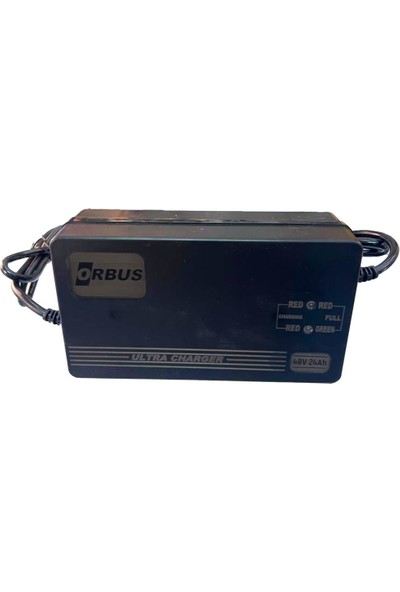 Orbus Elektrikli Bisiklet Şarj Cihazı 48 Volt 24 Amper