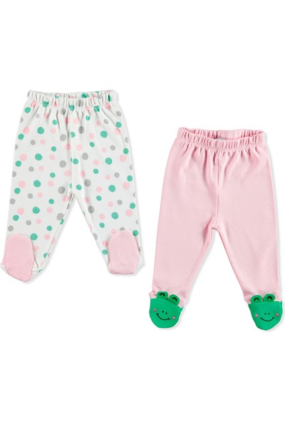 Hello Baby Nakışlı 2li Patikli Alt