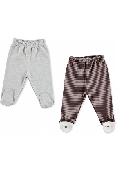 Hello Baby Nakışlı 2li Patikli Alt