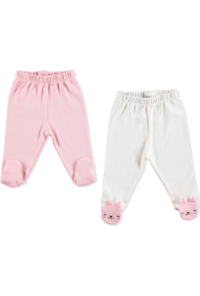 Hello Baby Nakışlı 2li Patikli Alt