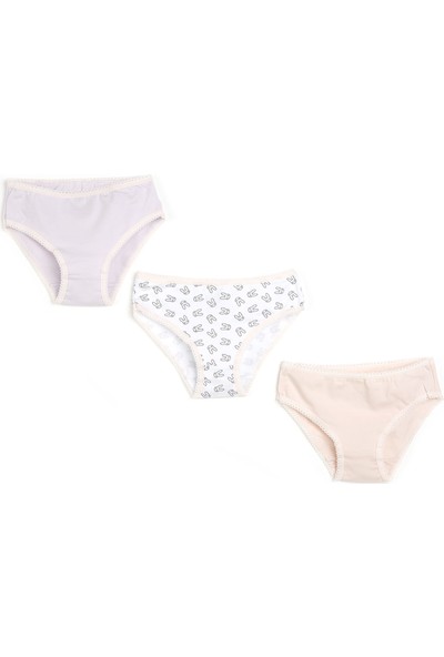 Hello Baby Basic Kız Bebek Elastanlı 3lü Külot Hello Baby Basic Kız Bebek Elastanlı 3lü Külot