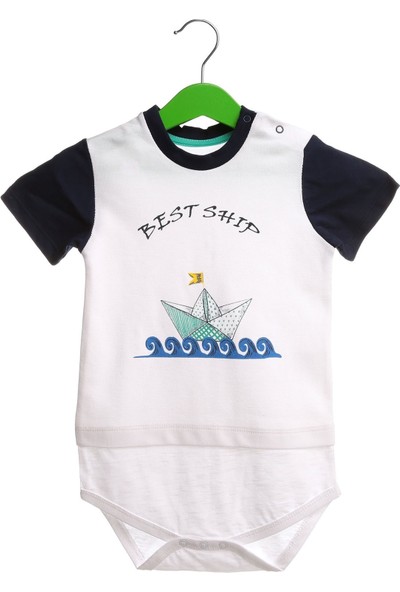 Hello Baby Yaz Erkek Bebek Denizci Body