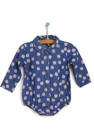 Hello Baby Papatya Desen Gömlek Body Hello Baby Papatya Desen Gömlek Body