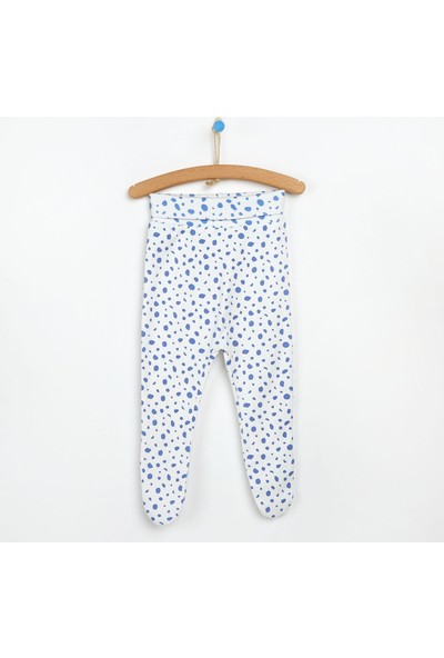 Bebbek Ipliği Boyalı Patikli Alt