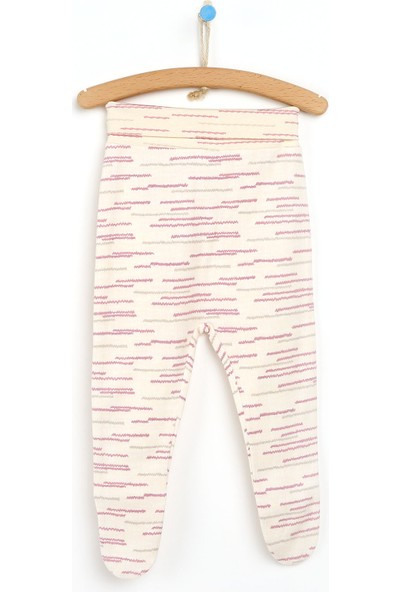 Bebbek Ipliği Boyalı Patikli Alt