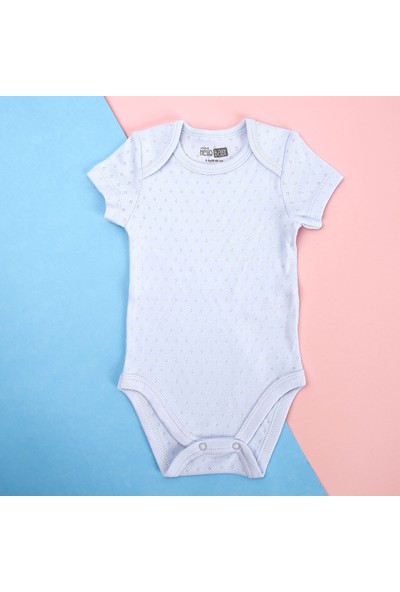 Hello Baby Jakarlı Jakarlı Kısa Kol Body Hello Baby Jakarlı Jakarlı Kısa Kol Body