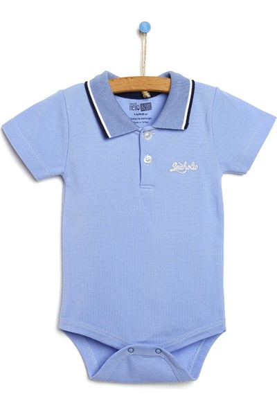 Hello Baby Polo Yaka Kısa Kol Body
