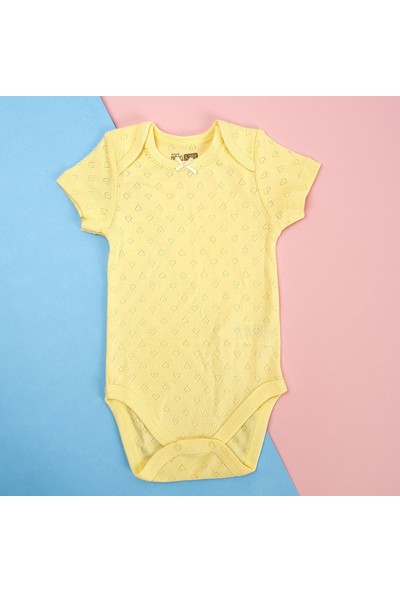 Hello Baby Hellobaby Jakarlı Jakarlı Kısa Kol Body Hello Baby Hellobaby Jakarlı Jakarlı Kısa Kol Body