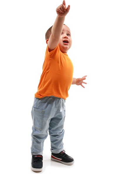 Hello Baby Basic Cepili Denim Pantolon