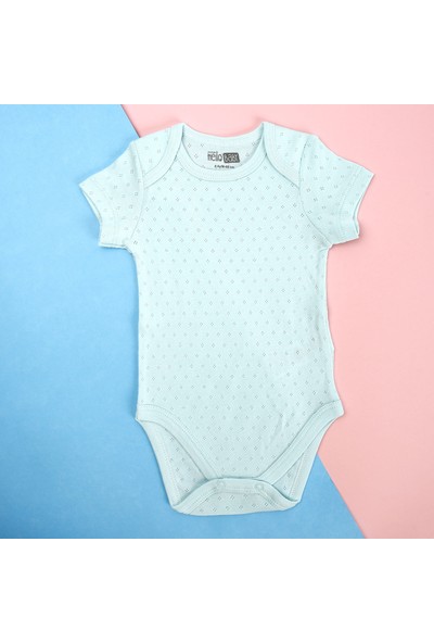 Hello Baby Jakarlı Jakarlı Kısa Kol Body Hello Baby Jakarlı Jakarlı Kısa Kol Body