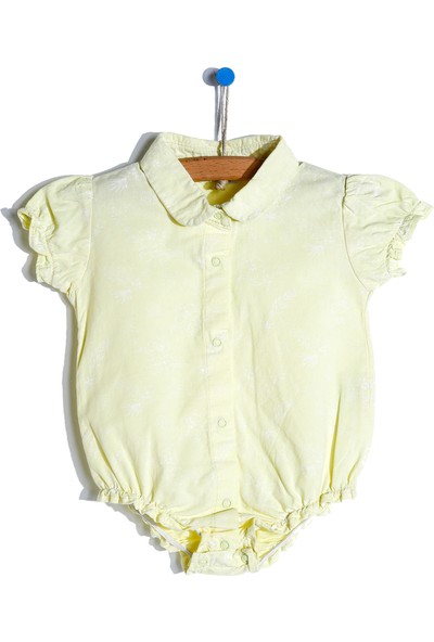 Hello Baby Çiçek Desen Gömlek Body Hello Baby Çiçek Desen Gömlek Body