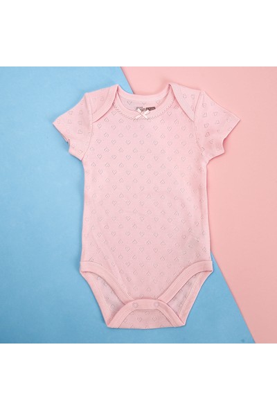 Hello Baby Jakarlı Jakarlı Kısa Kol Body Hello Baby Jakarlı Jakarlı Kısa Kol Body