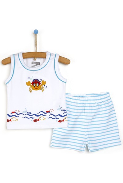 Hello Baby Crub Atlet Kol Tshirt-Şort