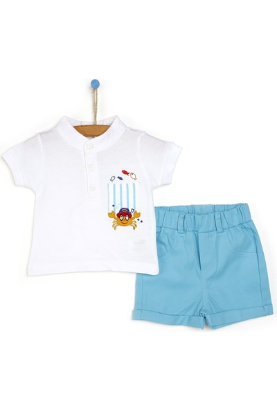 Hello Baby Crub Kısa Kol Tshirt-Şort